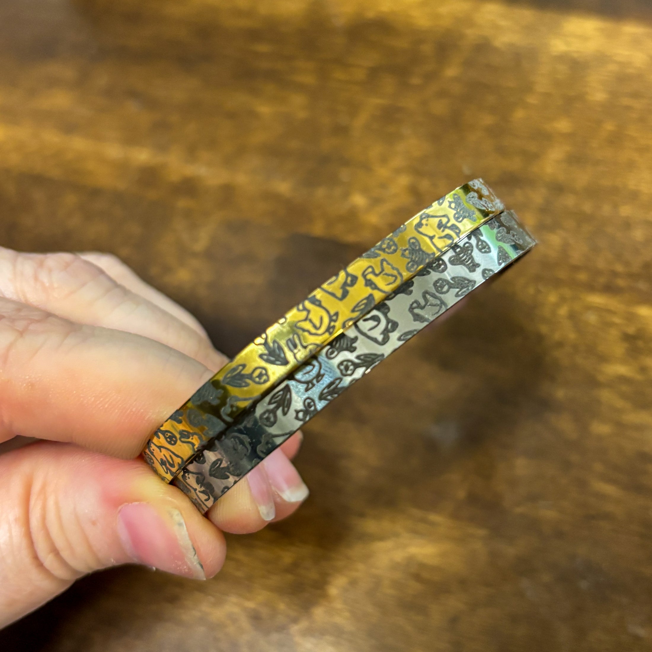 Golden Books cuff bracelet – Garbage Humans